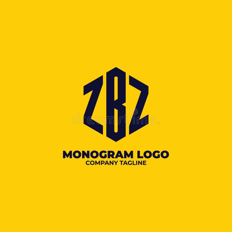 ZBZ Letter Logo Creative Design with Vector Graphic, Simple and Modern ...
