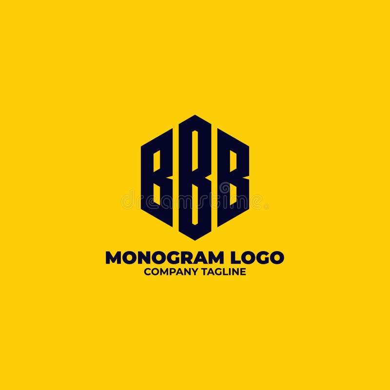 BBB Letter Logo Creative Design with Vector Graphic, Simple and Modern ...