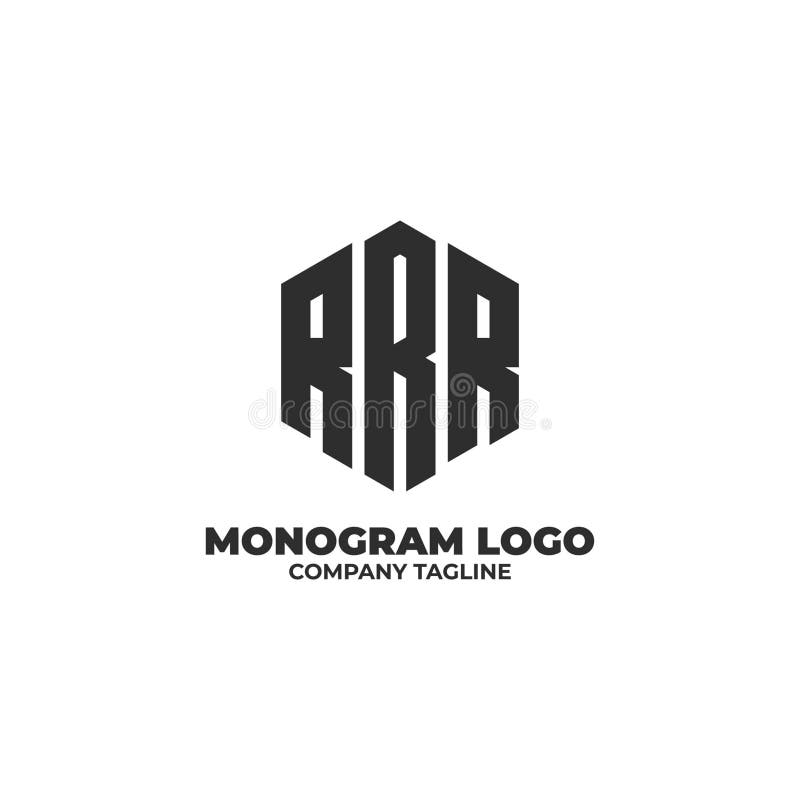 RRR Letter Logo Creative Design with Vector Graphic, Simple and Modern ...