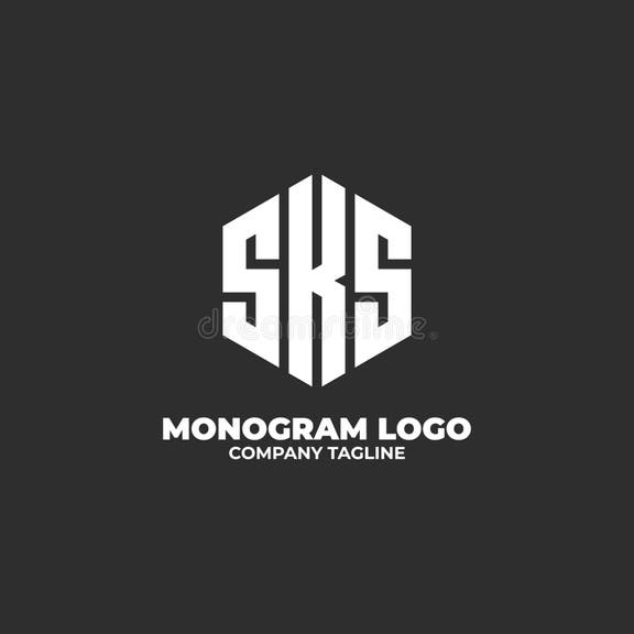 SKS Letter Logo Creative Design with Vector Graphic, Simple and Modern ...