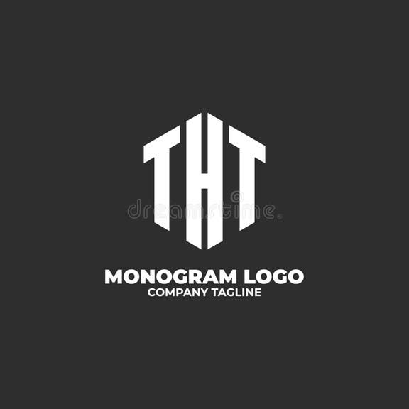 THT Letter Logo Creative Design with Vector Graphic, Simple and Modern ...