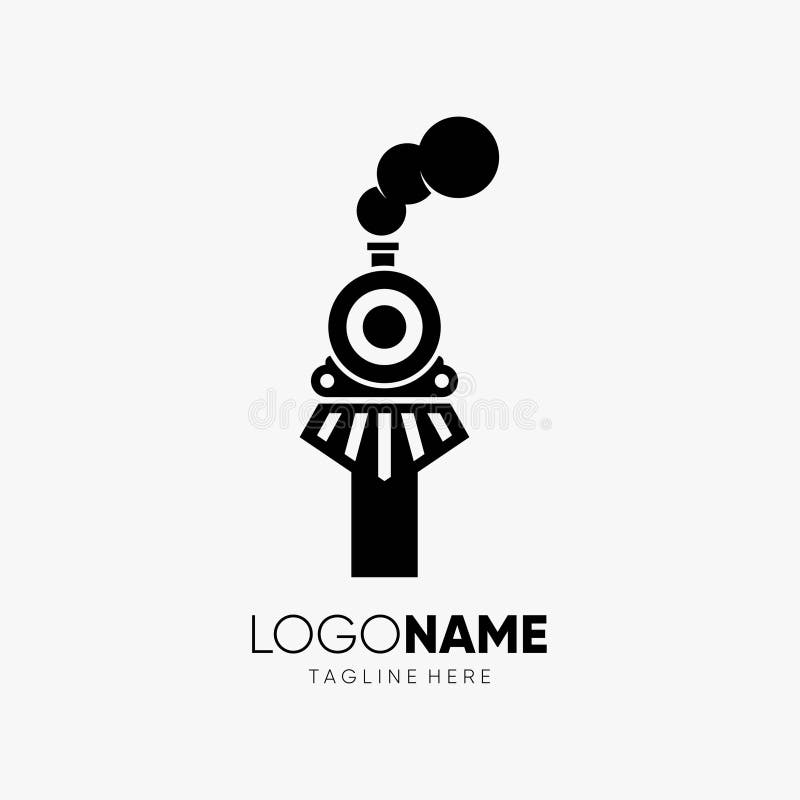 Letter I Train Locomotive Transport Logo Design Vector Icon Graphic ...