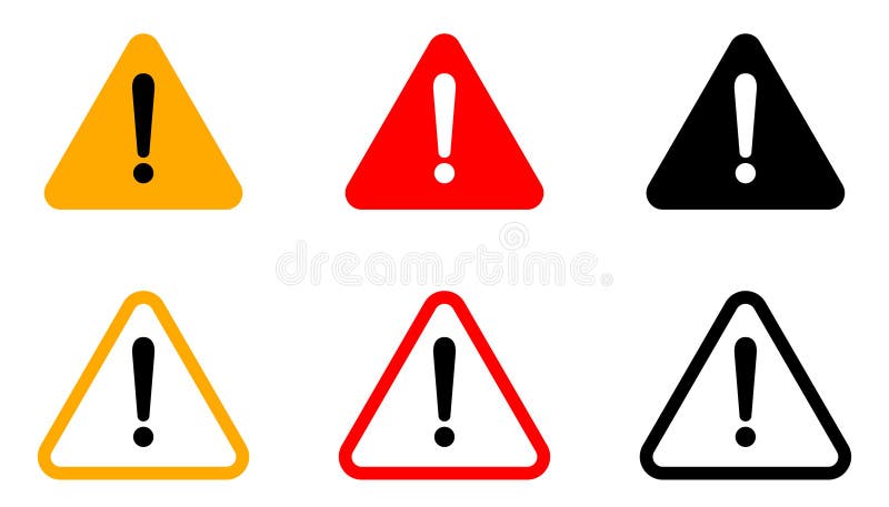 Warning signs stock vector. Illustration of traffic - 315216064