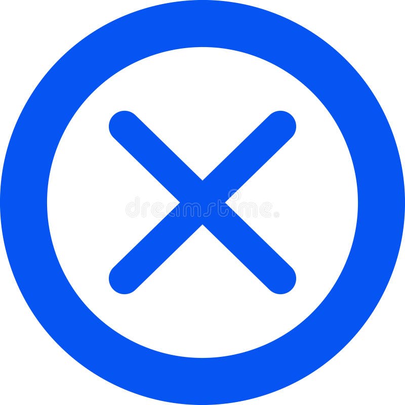 Tick and cross icon stock vector. Illustration of checkmark - 316222720