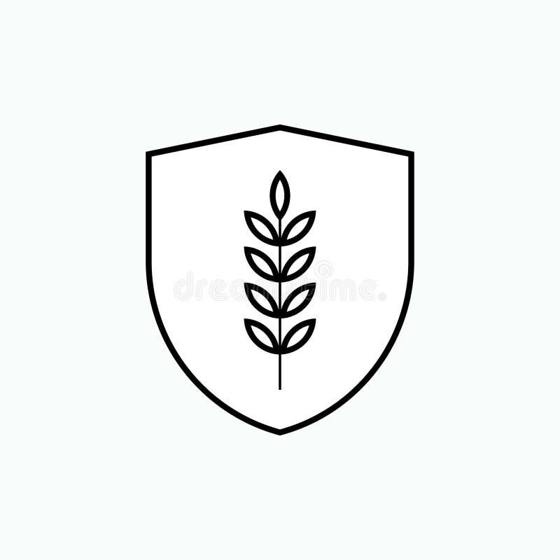 Food Security Icon. a Symbol of Mass Consumption Material Preparedness ...