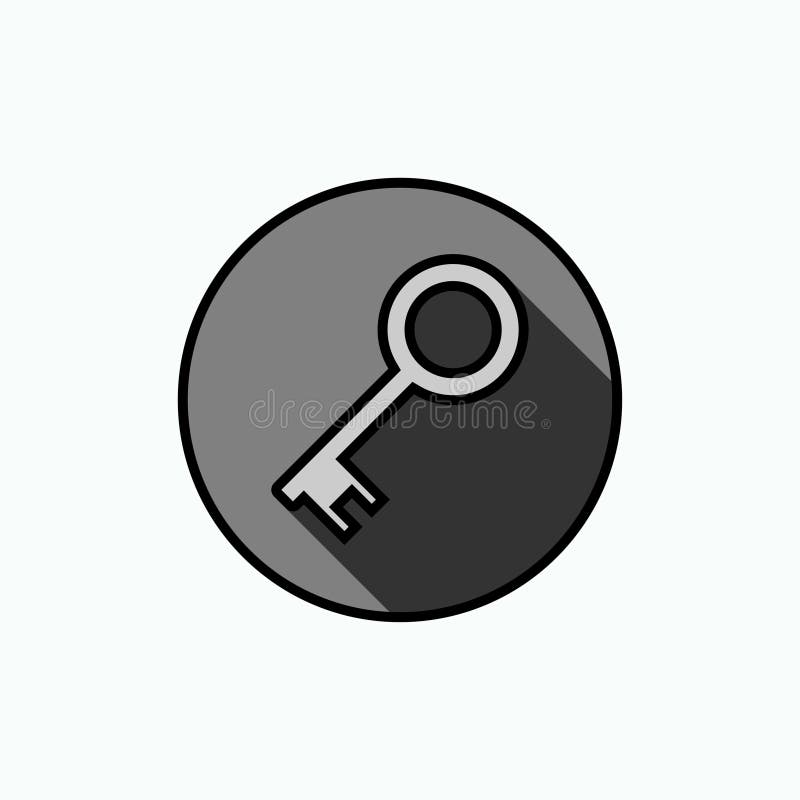 Key Icon, Security, Access, Lock Element, and Security Symbol for ...