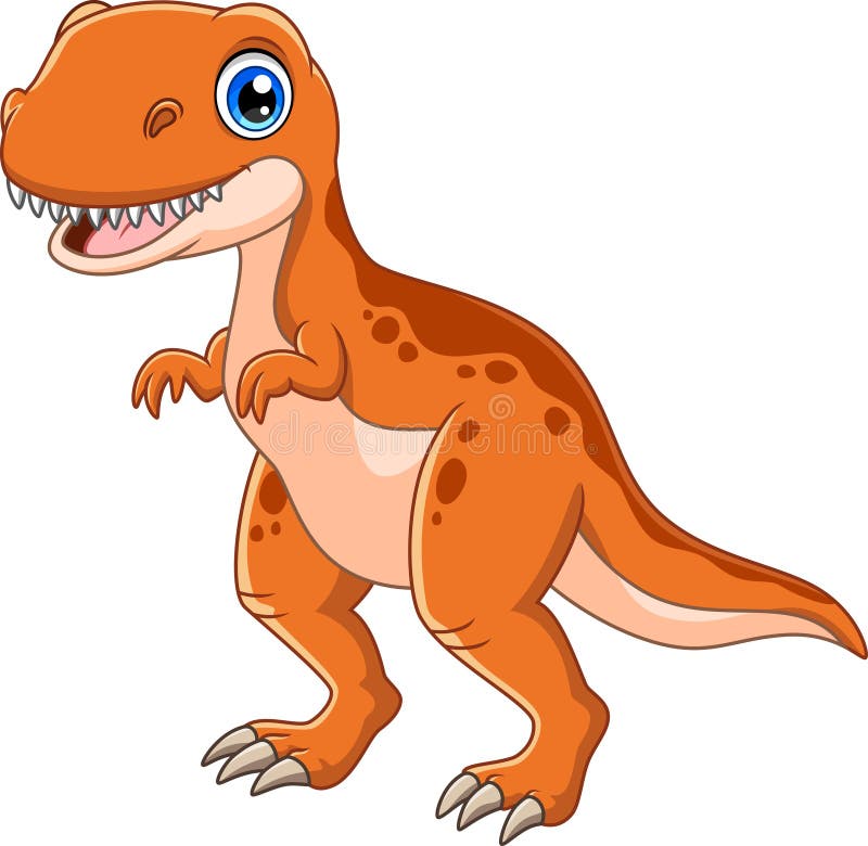 Smiling Cartoon Tyrannosaurus Rex Stock Illustrations – 463 Smiling ...