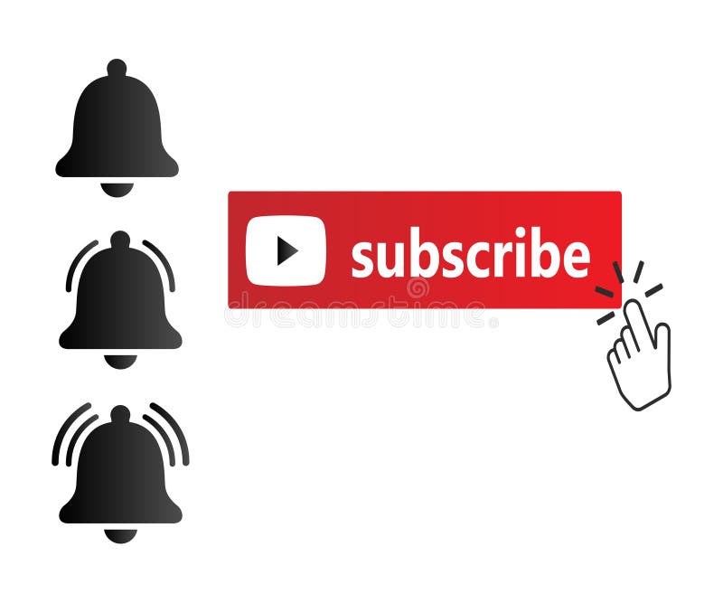 Subscribe Now Icon Web Black Button. Stock Vector - Illustration of ...