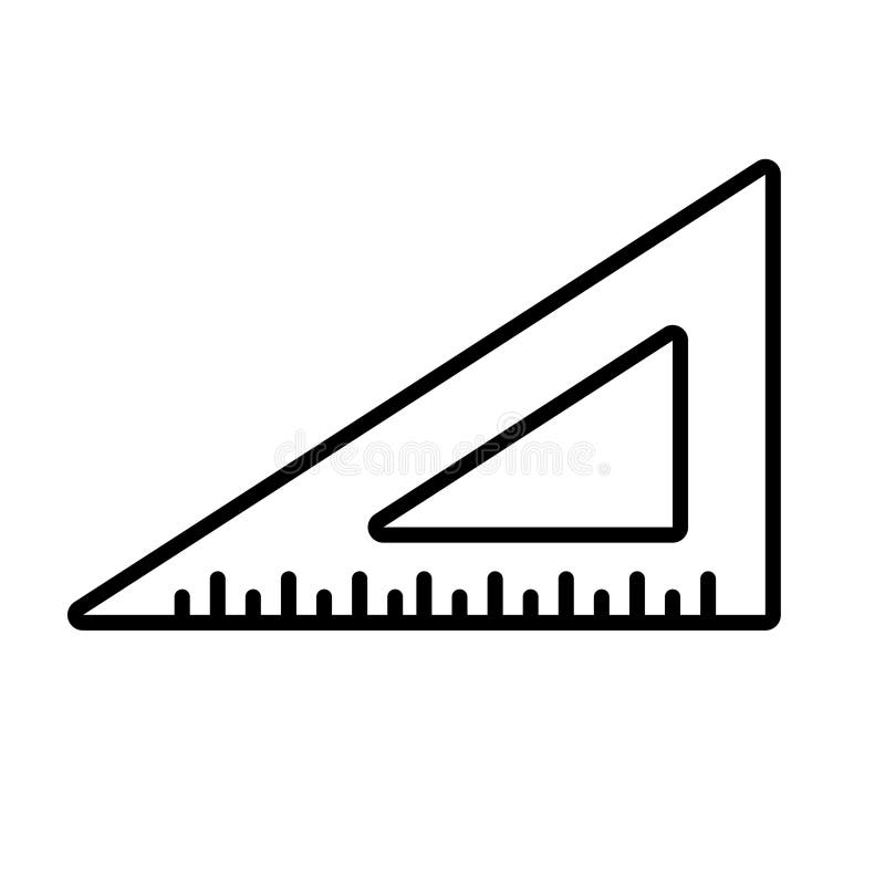 Ruler stock vector. Illustration of measurement, ruler - 321101046