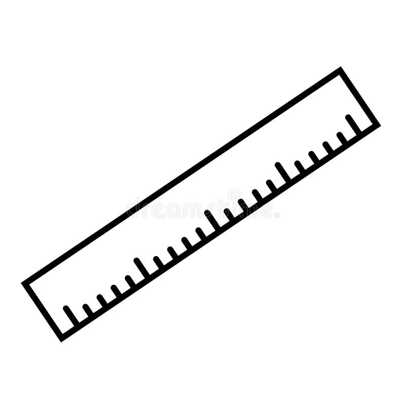 Ruler stock vector. Illustration of meter, line, centimeter - 321101139