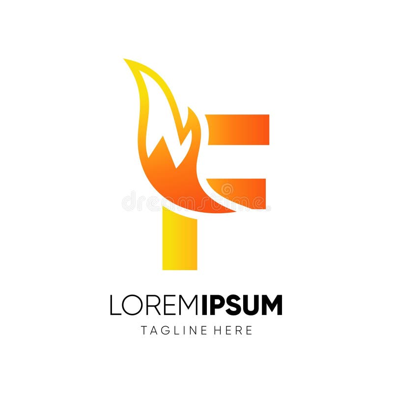 Letter F Initial Fox Logo Design Vector Icon Graphic Emblem Symbol ...