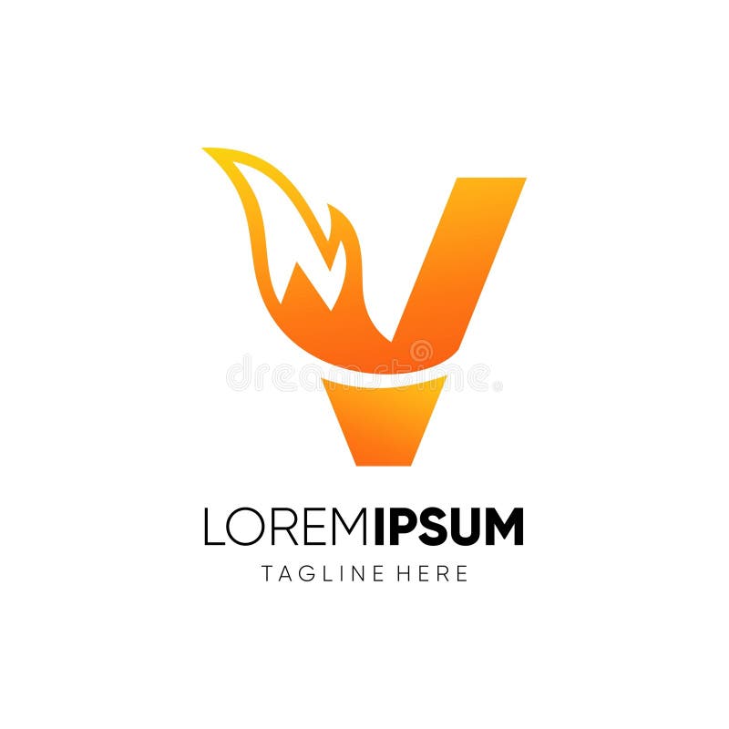 Letter V Initial Fox Logo Design Vector Icon Graphic Emblem Symbol ...