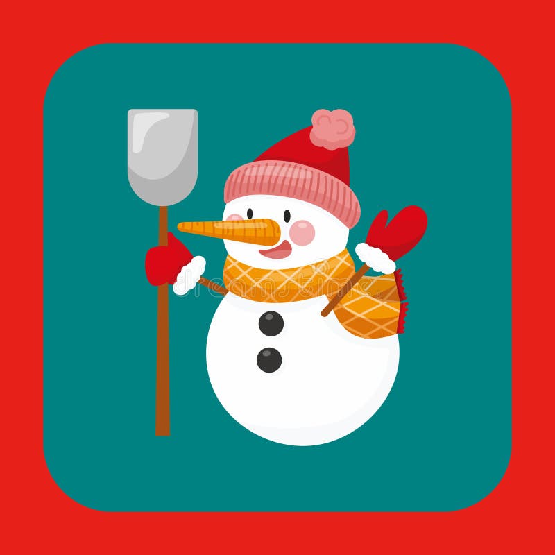 Christmas Icon Vector Illustration Stock Vector - Illustration of ...