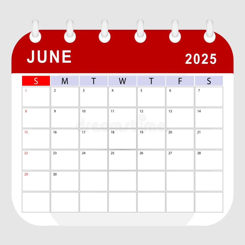 June 2025 Template - Calendar 2025 Year Design, Desk Calendar 2025 Year ...