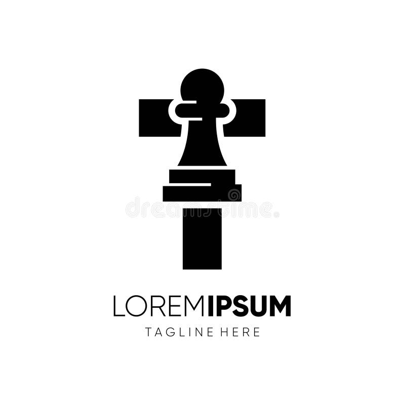 CHESS MAN LOGO CONCEPT, MODERN STYLE VECTOR Stock Vector - Illustration ...