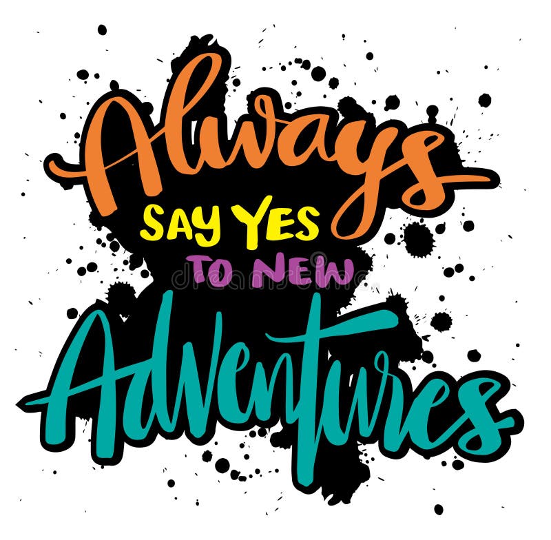 Adventure Hand Drawn Lettering Stock Illustrations – 9,371 Adventure ...