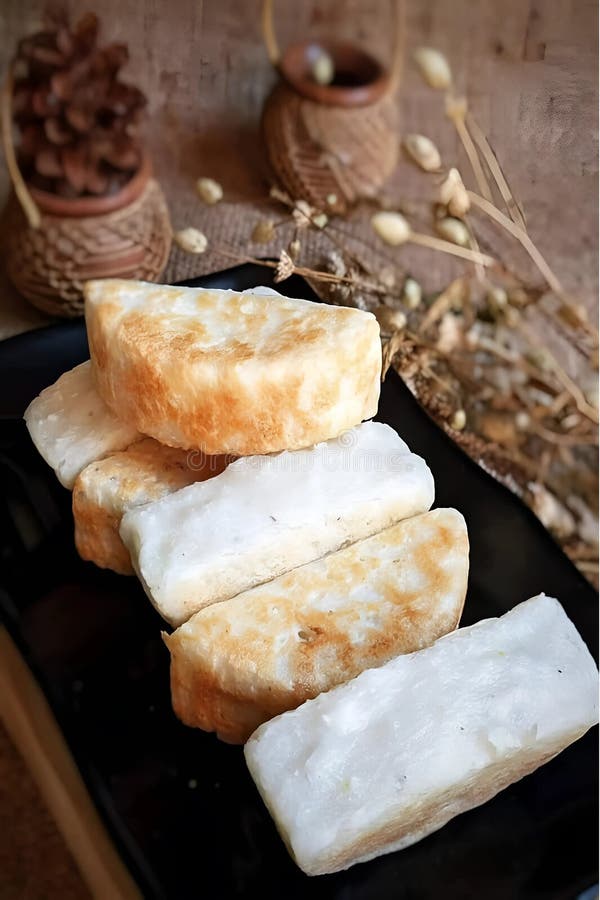 Bandros Cake is Made from a Mixture of Rice Flour, Coconut, Suji Leaves ...