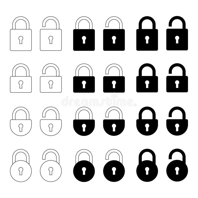 Padloks Stock Illustrations – 1 Padloks Stock Illustrations, Vectors ...