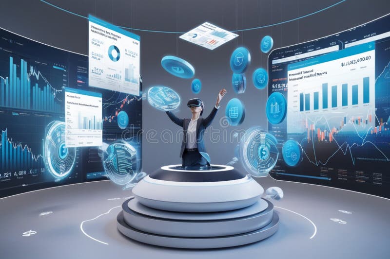 Poster Design for Future Advances in Digital Technology Stock ...