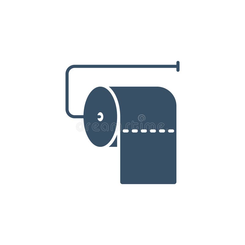 Toilet Tissue Icon Vector Design Templates Simple and Modern Concept ...