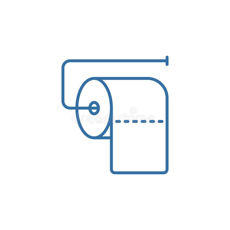 Toilet Tissue Icon Vector Design Templates Simple and Modern Concept ...