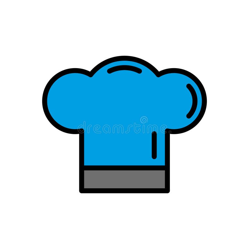 Chef Hat Icon Vector Design Template Basic RGB Stock Vector ...