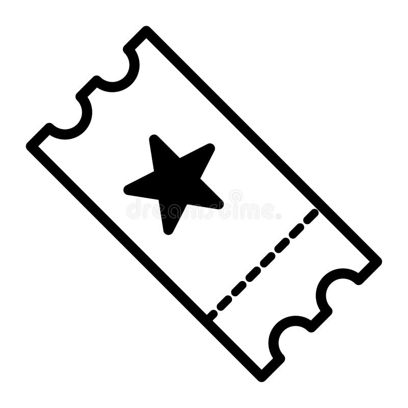 Ticket Icon Vector Design Template Basic RGB Stock Illustration ...