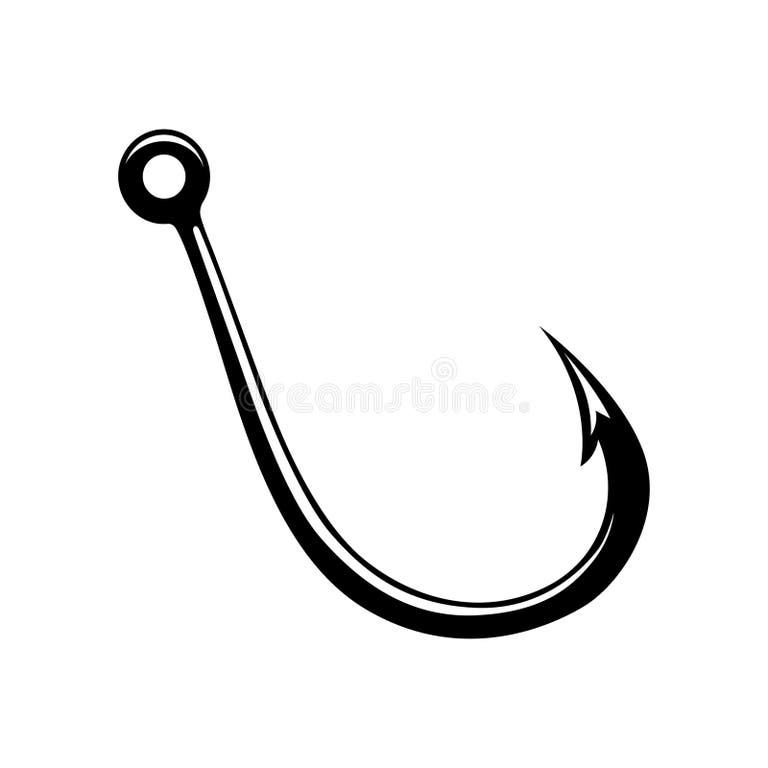 Basic Fishing Hook Symbol Stock Illustrations – 41 Basic Fishing Hook ...