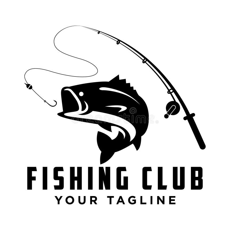 Fishing Rod Icon Vector Design Template Basic RGB Stock Illustration ...