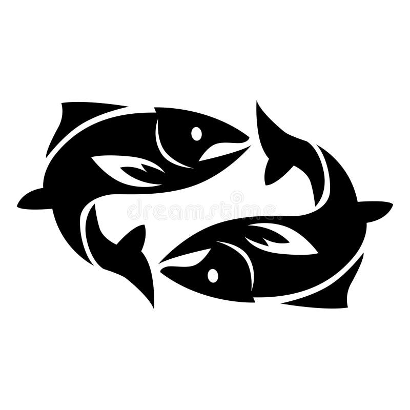 Fish Logo Vector Design Template Basic RGB Stock Illustration ...