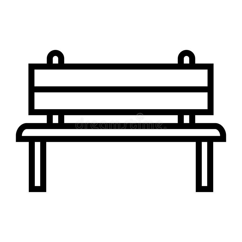 Bench Icon Vector Basic RGB Stock Vector - Illustration of table, print ...