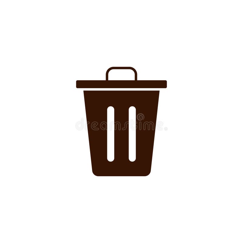 Trash Icon Vector Design Templates Simple and Modern Concept Stock ...