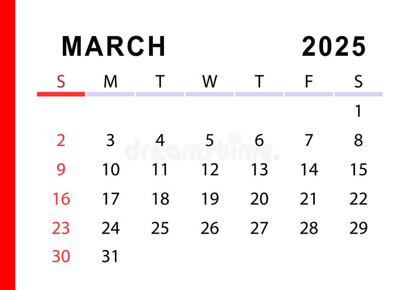 March 2025 stock vector. Illustration of circle, logo - 340629024