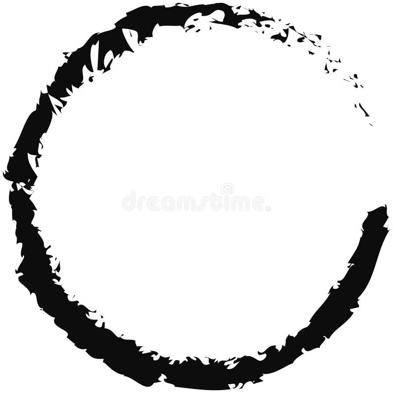 Cosmic Circle: a Futuristic Vector Stock Illustration - Illustration of ...