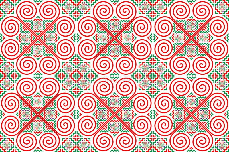 The Design of the Pattern Imitates the Ethnic Embroidery of the Hmong ...