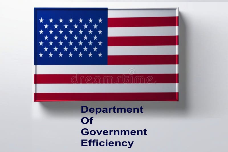 American Flag Poster with White Background with the Words Department of ...