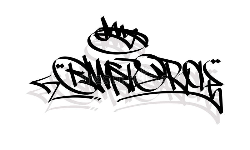 GAMER BOY Graffiti Tag Style Design Stock Vector - Illustration of ...