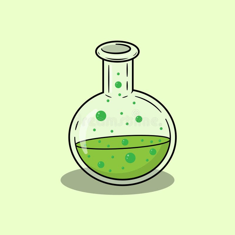 Volumetric Flask Drawing