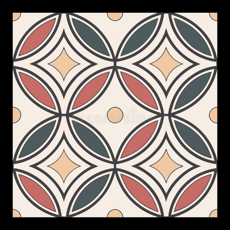 Seamless Geometric Pattern. Repeating Sample Figure and Line. Cloth ...