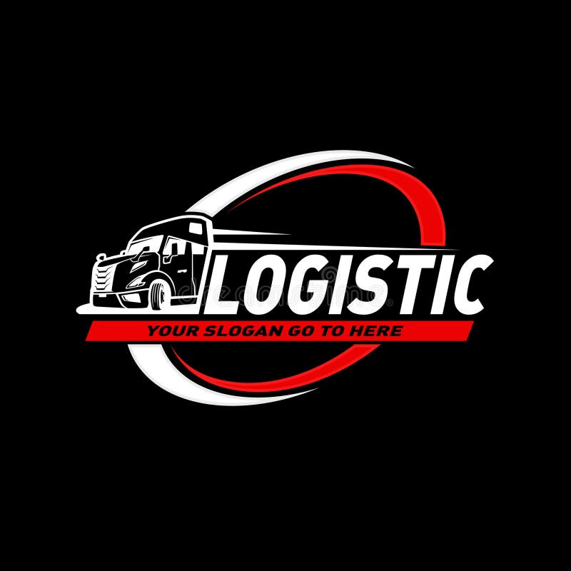Creatife Vector of Truck Logistic Cargo Logo Stock Illustration ...