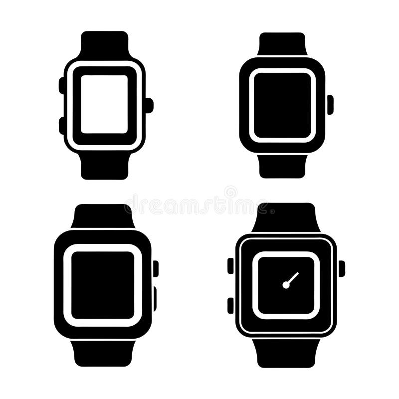 Smartwatch Icons Stock Illustrations – 5,195 Smartwatch Icons Stock ...