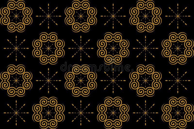 Vector Illustration of Hmong Ethnic Pattern. Stock Illustration ...