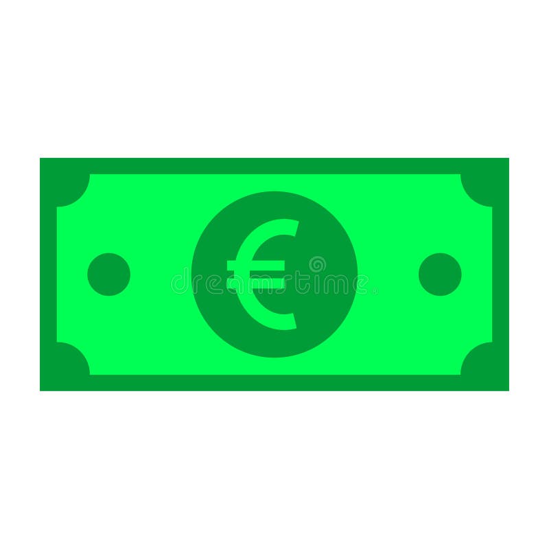 Euro Cash Money Image Illustration Stock Vector - Illustration of ...