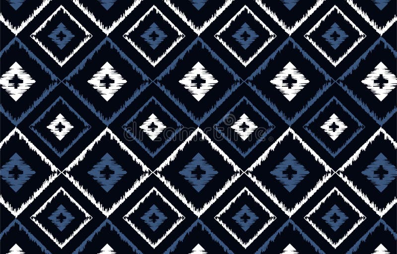 Textile, Vector Illustration of Fabric Pattern or Geometry Texture ...