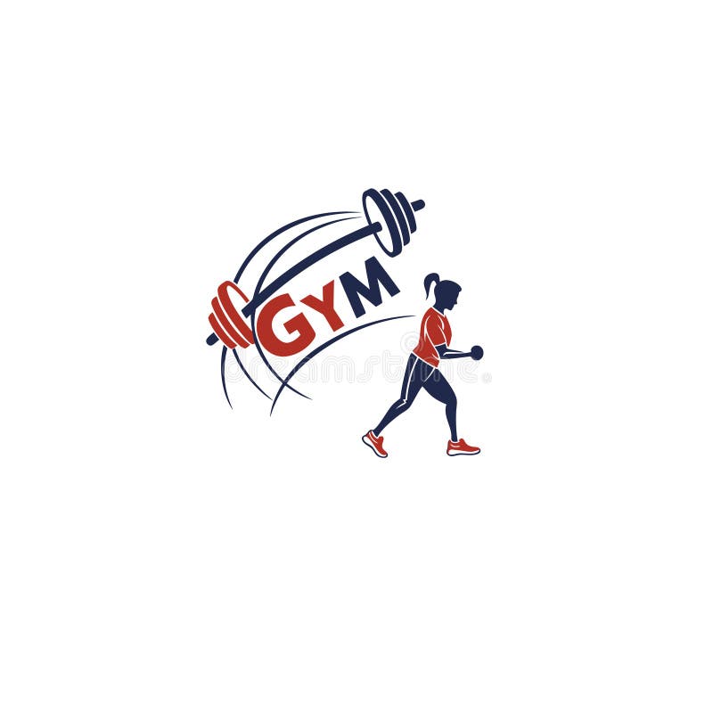 Modern and Dynamic Fitness Logo Featuring a Professional Athlete ...