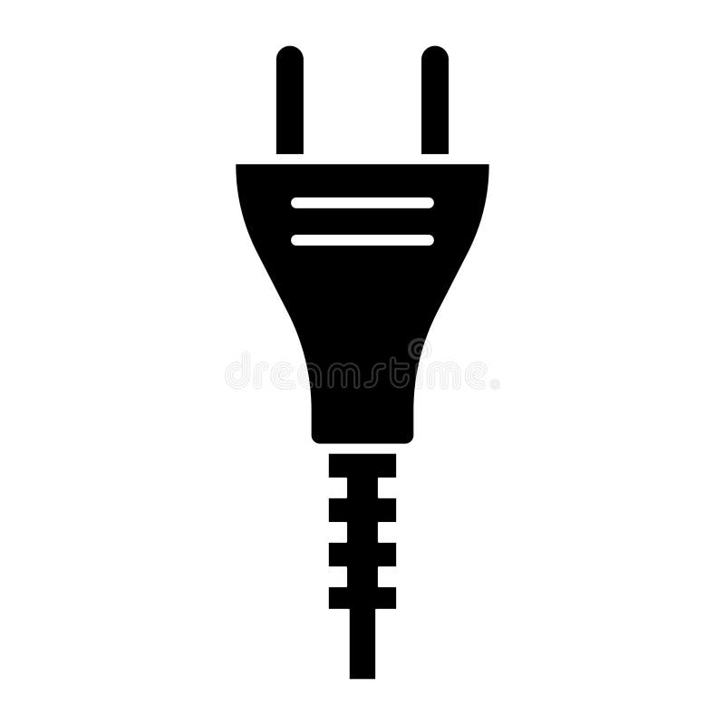 Electrical Plug Icon Vector Basic RGB Stock Vector - Illustration of ...