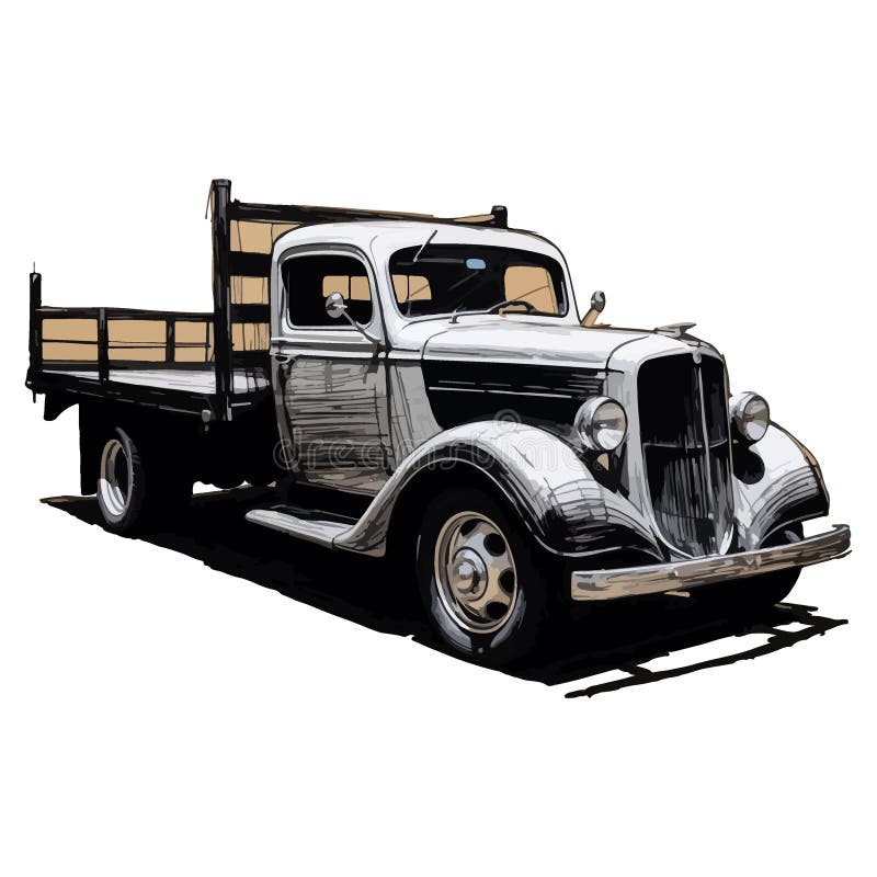 An Illustration of an Icon Sketch of an Old Legendary Ancient Losbak ...