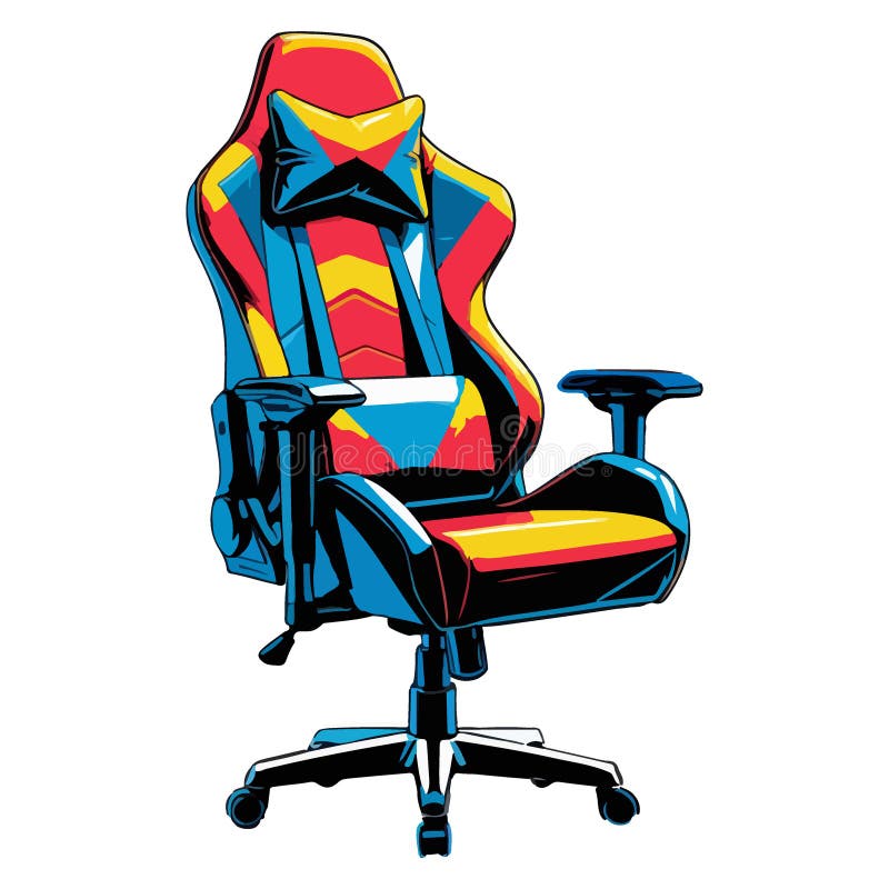 Illustration Vector Image Icon Logo Symbol Animation 3d Gaming Chair ...