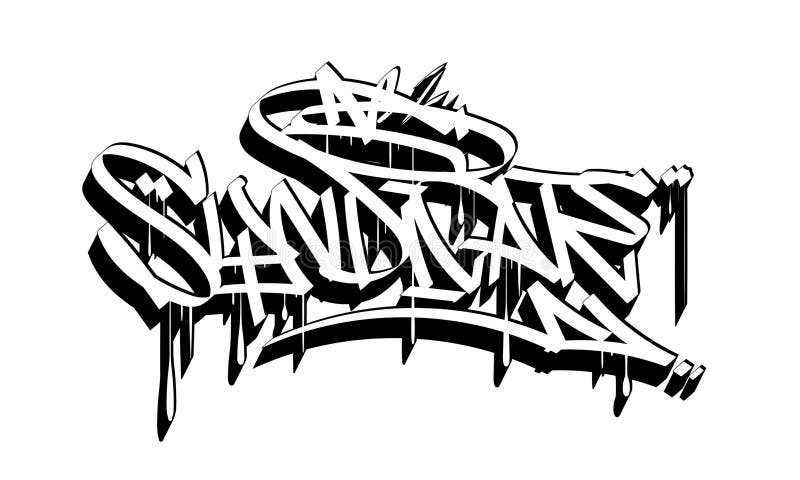 Syndicate Graffiti Stock Illustrations – 8 Syndicate Graffiti Stock ...