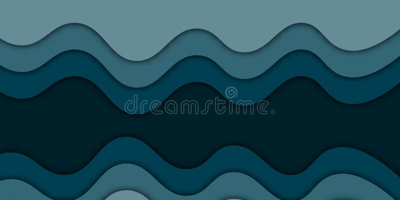 Background Abstract Geometric Liquid Blue Gradient Paper Cutout Eps 10 ...